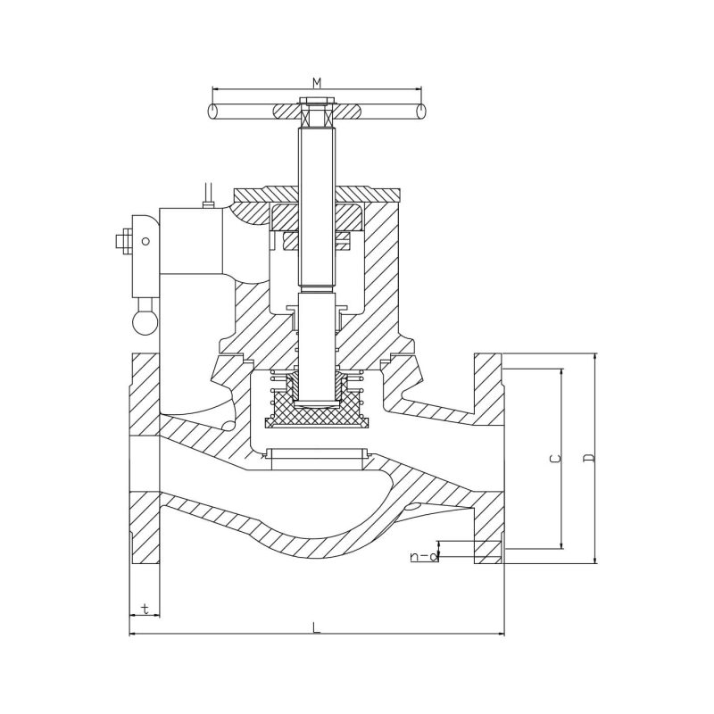 Quick Closing Valve - Straight - Ductile Iron - DIN PN10 | Adamar